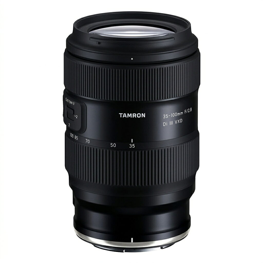 タムロン 35-100F2.8Di3VXD(A078Z) 35-100mm 交換用レンズ ニコンZマウント用 大口径標準ズームレンズ 発売日：2026年3月26日 ●ポケットサイズで楽しむ、カジュアルポートレート　大口径標準ズームレンズ ポ...