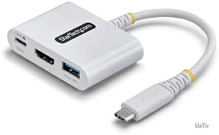 商品の特徴・1基のUSB-Cポートを多機能化：1基のUSB-CポートにHDMI出力、USB-C Power Deliveryパススルー給電、USB-Aデータ通信機能を追加するコンパクトタイプのUSB-Cハブ。外出先での業務や現場での利用など...