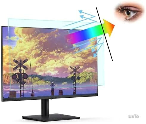 商品の特徴・[対応サイズ] 23.8インチ16:9(528*297mm)と互換性があります。ご注文前にモニターのサイズをご確認ください。・[ブルーライトカット] 保護フィルムはPET素材で作られており、表面には反射防止コーティングが施されて...