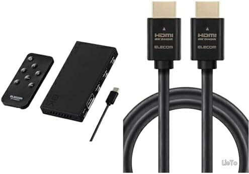 商品の特徴・こちらの商品で付与されるAmazonポイントは、個別商品のポイントが合算されて付与されます。正確なポイント数については注文確認画面にてご確認ください。・商品(左): スムーズな切り替えで8K映像を思いのままに。3台のHDMI(R...