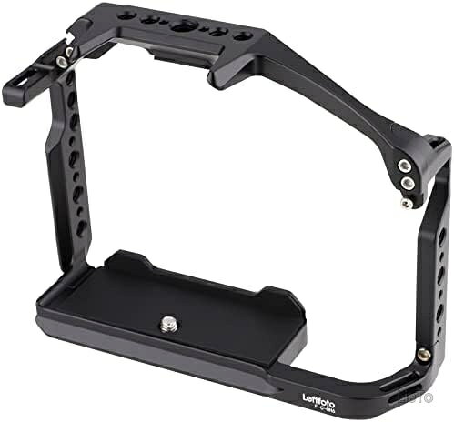 商品の特徴・【プロフェッショナル】 - このケージは、パナソニックLUMIX GH6の保護と取り付けオプションを提供するために特別に設計されています。ケージの下部にArca用のクイックリリースプレートが内蔵されています。DJI RS 2 /...