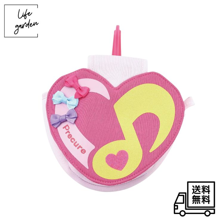 『キミとアイドルプリキュア♪』より、「アイドルハートブローチキャリー」が登場！ 別売りの「アイドルハートブローチ」を腰につけることができる専用キャリーです。 「アイドルハートブローチ」と「プリキュアリボン」を収納することができます！