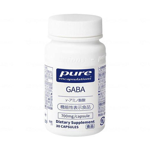 商品名 Pure Encapsulations GABA γアミノ酪酸 30カプセル 機能性表示食品 内容量 30カプセル 原材料 γ-アミノ酪酸、HPMC、VC 成分 【機能性関与成分】GABA(γ-アミノ酪酸)700mg 栄養成分 熱量...