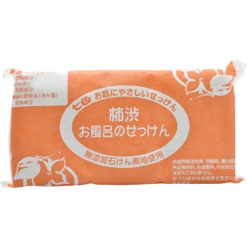 広告文責・販売事業者名：株式会社ビアンカTEL 050-5838-0748・・・・・　商　品　詳　細　・・・・・商品名柿渋お風呂の石鹸 100g×3コ入り商品詳細標準重量：100g×3コ入り※お肌にやさしい柿渋石鹸です。商品説明「柿渋お風呂...