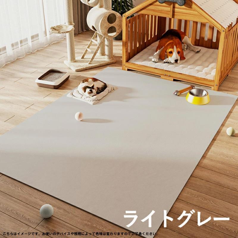 【素材】PVC(約厚さ0.3cm)特徴:質感が柔らかく、グリップ性能が高く、一体化されたデザイン。注意:見た目は麻柄模様ですが、素材は麻ではありません【商品説明】愛犬や飼い主様があってほしい機能をすべて備えているマットです。※開封後は新品の...