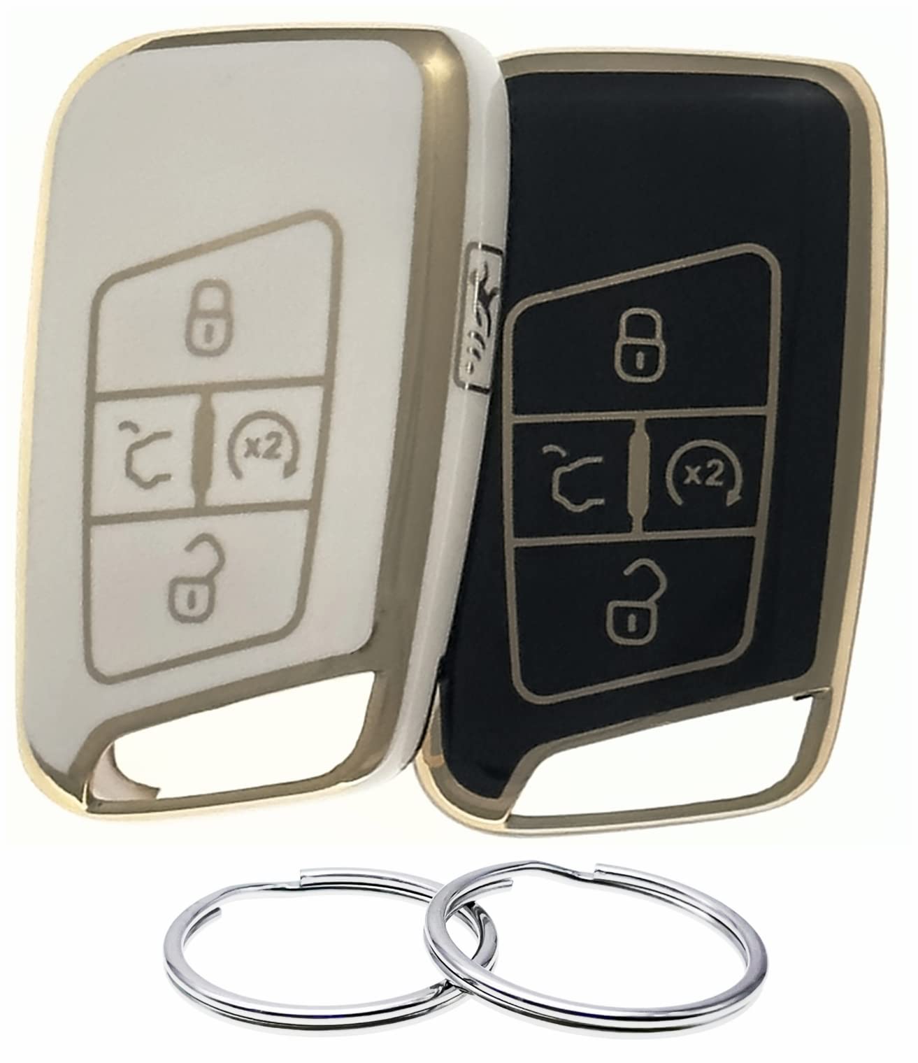 ? 車の年式の違いにより、キーフォブが異なる可能性があります。そのため、キーフォブも異なる場合があります。ご注文前にキーフォブを慎重にご確認ください。 非常に重要です。? 完璧なフィット感 &amp; 優れた機能、キーシグナルは影響を受けま...