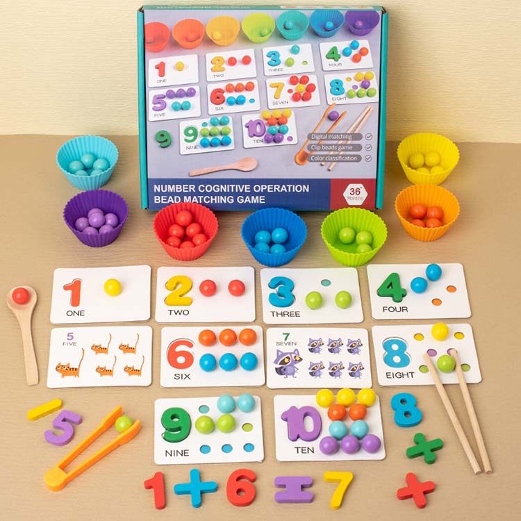 商品名 知育玩具 モンテッソーリ 教具 さんすう 計算 学習 セット 勉強 知育おもちゃ 指先遊び 指先の知育 お箸 練習 おもちゃ 3歳 4歳 5歳 6歳 7歳 8歳 数学 算数 教育 孫 男の子 女の子 幼児 子ども 小学生 子供 キッ...