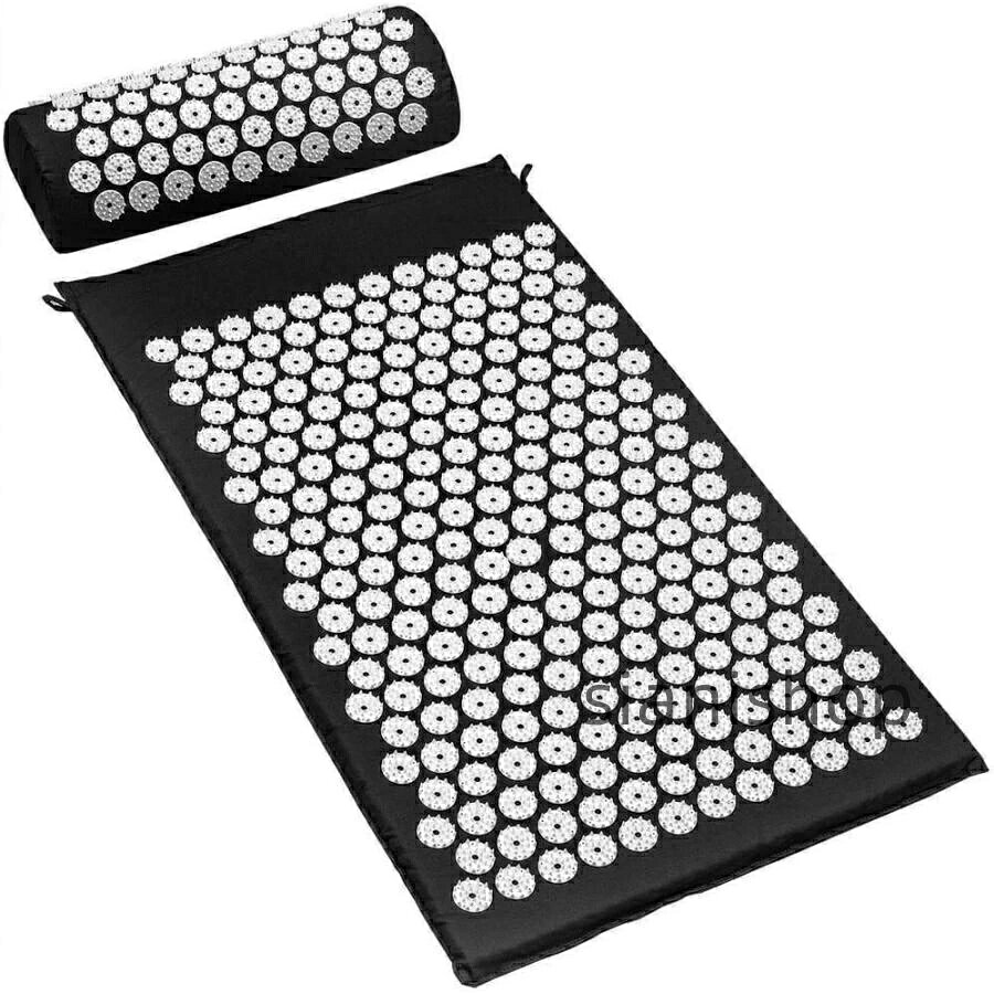 就寝前に使用を改善する残り性のある泡マットは分にあなたの、と異なり多くマットのみカバー背中、このセットは枕ネックとよりホックためツボでカバー疼痛緩和。マッサージクッションや首枕 - 指圧マッサージマットは、筋肉の緊張を解放する、綿100%と...