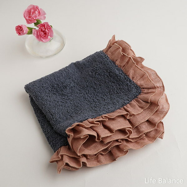 SPECIFICATION Size 35x35cm(フリル部分含む) Material タオル地：綿100%、フリル部分：麻100% Maker・Brand BORGO DELLE TOVAGLIE Made in Italy COMME...