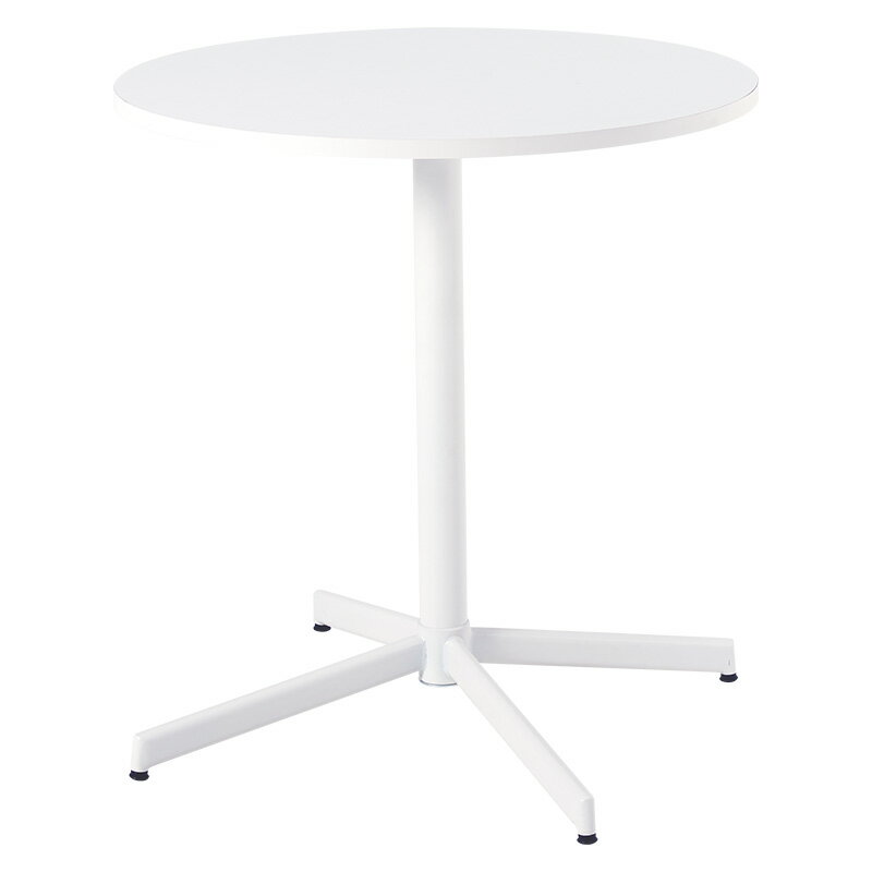 &nbsp;商品説明 ■商品サイズ（外寸） (約)幅65×奥行65×高さ70cm ■成分材質 天板:合成樹脂化粧繊維板(メラミン樹脂)、脚部:スチール ■内寸及び補足説明 ■組立式■アジャスター付 &nbsp;納期について ■ご注文後メーカ...