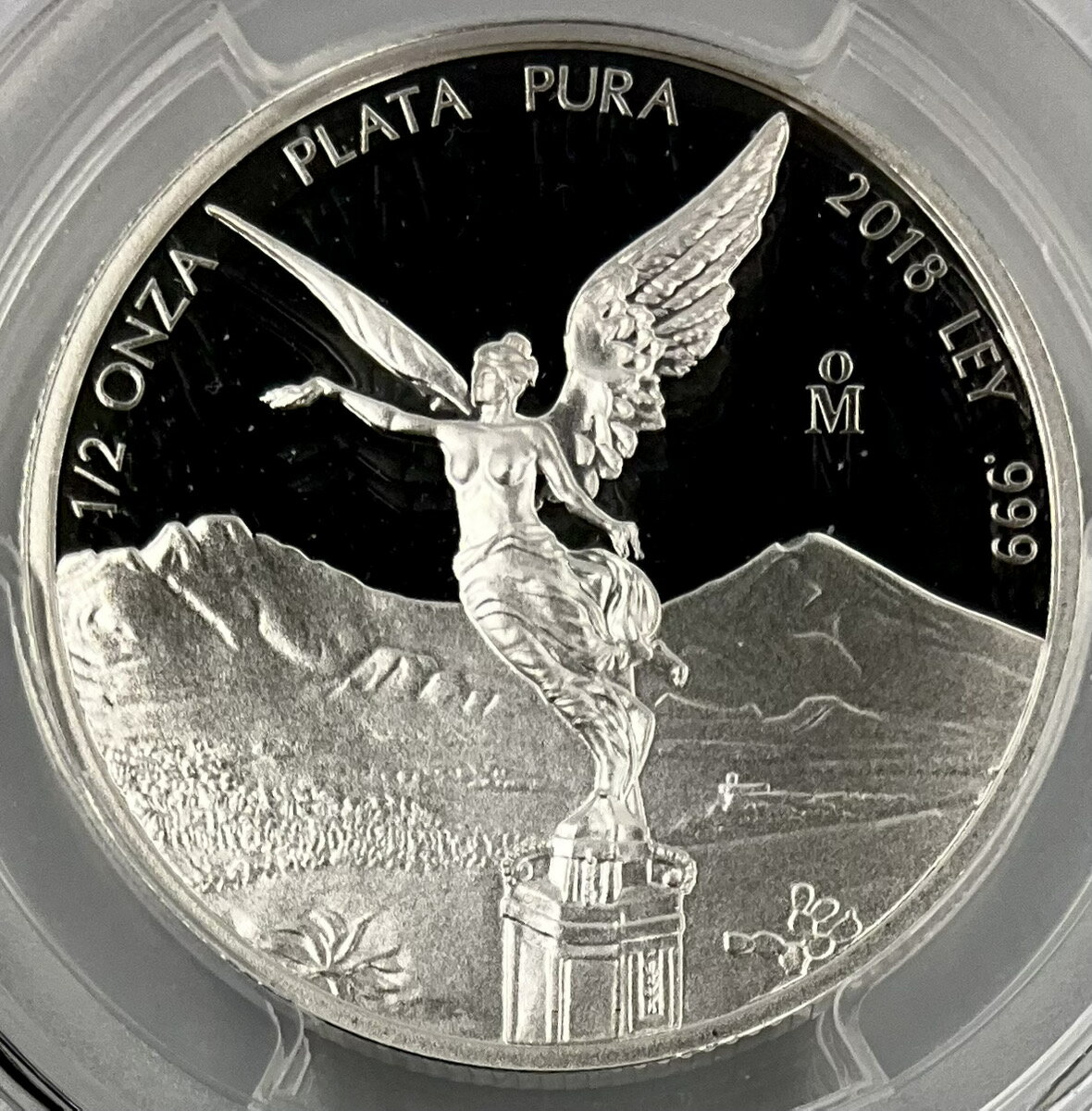 ◯商品名 2018年 メキシコ リベルタード 1/2oz 銀貨 勝利の女神ニーケ PCGS社鑑定 PR70 DCAM◯発行国 メキシコ◯発行年 2018年◯額面 1/2オンス◯重量 約15.8g◯素材 銀◯品位 0.999◯直径 約33mm...