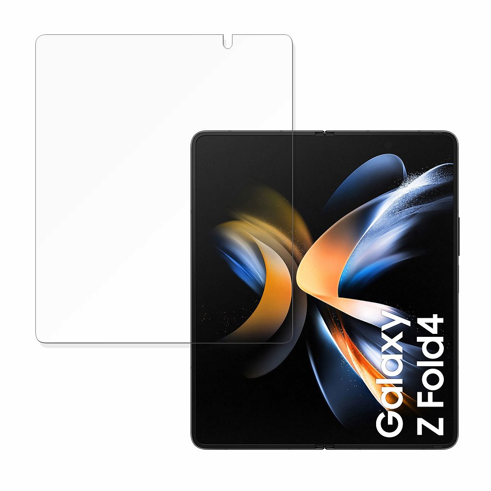 サムスン Galaxy Z Fold 4 (メイン画面) 向けの 保護フィルム 【曲面対応 光沢仕様】 キズ修復 日本製 ●対応機種：サムスン Galaxy Z Fold 4 (メイン画面)(SC-55C) 7.6インチ ※実際の商品は、商...