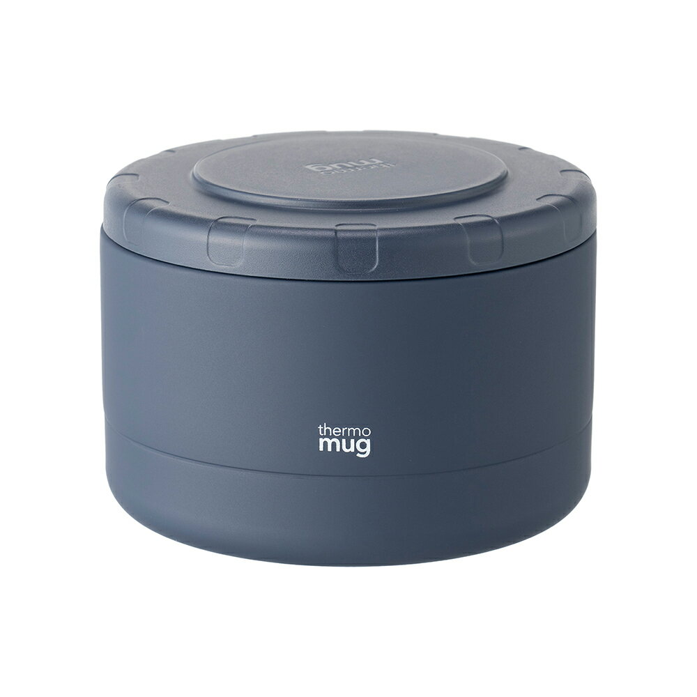 サーモマグ（thermo mag）CONTAINER NAVY C20-21 コーヒー豆の保存、温かいごはん、冷たいフルーツまでマルチに活躍するCONTAINERが新登場。 本体内側が垂直壁面のため、飲食物がとても取り出しやすくストレスを感...