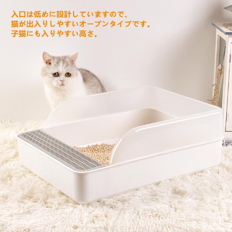 サイズ Lサイズ：奥49.5cm 幅36.5cm 高10cm材質 PP材料色 ホワイト　グレー　ベージュ商品説明 注意！本商品はペット用品のため、用途以外に使用しないで下さい。メーカー希望小売価格はメーカーカタログに基づいて掲載しています