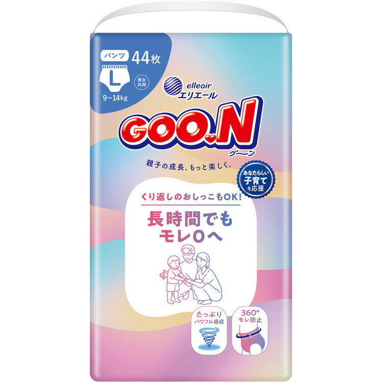 ●体重目安／9〜14kg・股モレも！背中モレも！ゆるうんちモレ0へ。・ぽこぽこでうんちキャッチ。・ぴったりすきまモレ防止。・たっぷりパワフル吸収。・装着ストレス0へ！おむつ替えらくらく装着ガイド。・おむつ替えも親子の大切な時間に。・保湿成分...