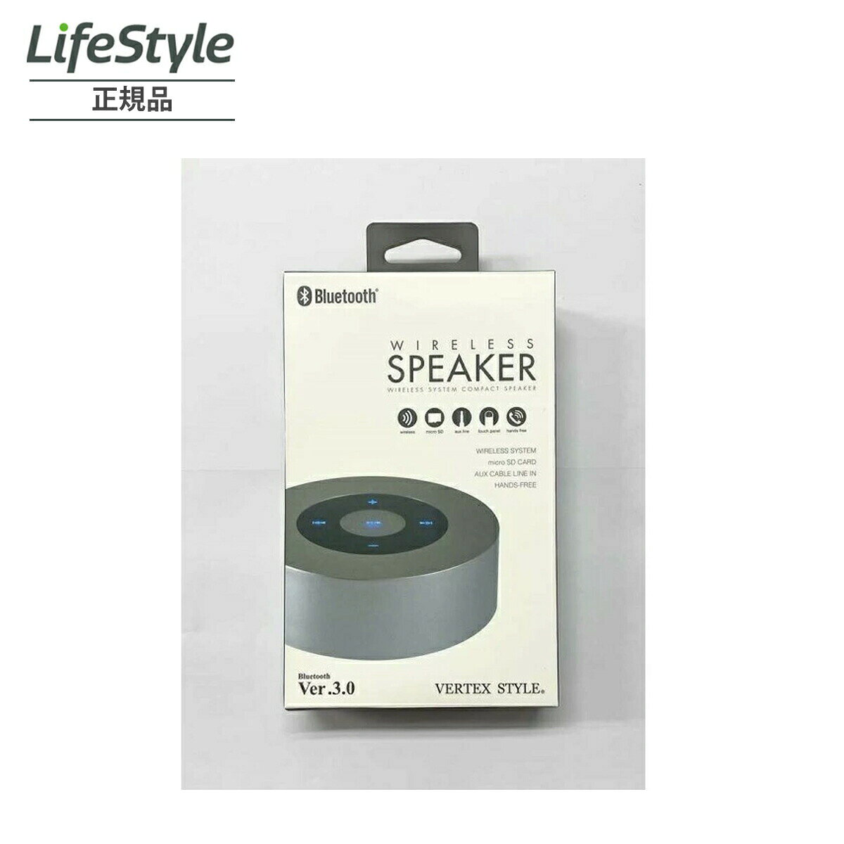 VERTEX Bluetoothスピーカー Bluetooth Ver.3.0ヴァーテックス　ブルートゥーススピーカー　D-SP8 VERTEX Bluetoothスピーカー 2
