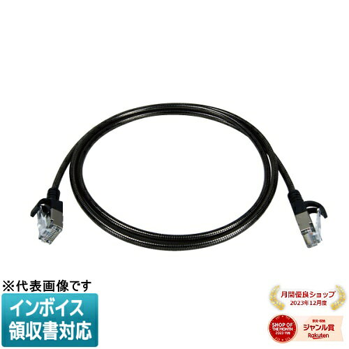 ステンレス製外装付で丈夫!衝撃や圧縮に強い！ネズミやペットのかじりから保護●外径φ3.8mmの細径LANケーブル●カテゴリー6●長さ：1m・材質　外装：ステンレス、プラグ：ポリカーボネイト、プラグカバー：PVC・梱包仕様　個装梱包：ヘッダー...