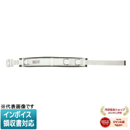 作業時の姿勢を保持するワークポジショニングのための器具●アルミスライドバックル●D環2個●補助ベルト幅100mm※墜落制止には別途フルハーネスを併用してください。※従来の「柱上安全帯用ベルト（胴ベルト型安全帯用ベルト・U字つり用）」は商品名...