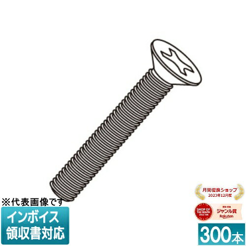 M4　皿頭小ネジ●売筋アンカー・ファスニング類　Pパックシリーズ●M4φ×16mm●ネジ頭径：φ8mm●入数：300本・梱包仕様　個装梱包：プリスターパック　個装サイズ・質量：W80×D140×H35mm・480g・1個口・原産国：日本