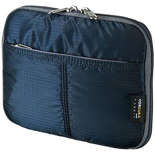 ネイビー/-/PDA-EDC33NV・パッケージ個数:1・【材質】:表装/シルナイロン(インビスタ社のコーデュラファブリック)・【サイズ】:外寸:W195×D22×H155mm、内寸(参考収納寸法):W165mm×D30×H125mm・【重...