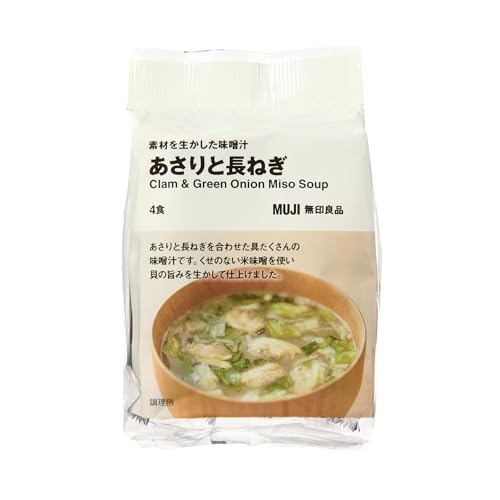 あさりと長ねぎ-/-/TDB84A4S・入数:4パック商品紹介 あさりと長ねぎを合わせた具だくさんの味噌汁です。くせのない米味噌を使い貝の旨みを生かして仕上げました。 原材料・成分 裏面表記参照