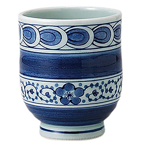 唐草梅ブルー/約8.5×8.5×10cm/68809・Size:約8.5×8.5×10cmStyle:唐草梅・パッケージ個数:1・商品サイズ:約8.5×8.5×10cm・商品重量:0.24kg・容量:約375・素材:磁器生産国:日本 有田焼...