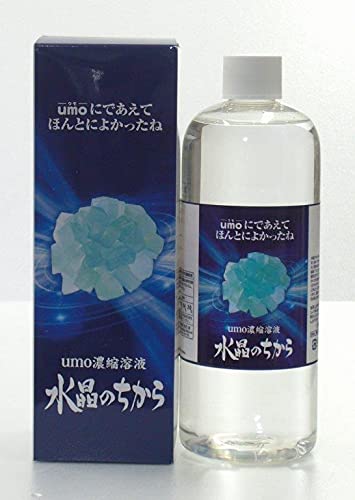 -/500/-・パッケージ個数:1・活性けいそ「umo（ウモ）」水晶から抽出された水溶性ケイ素