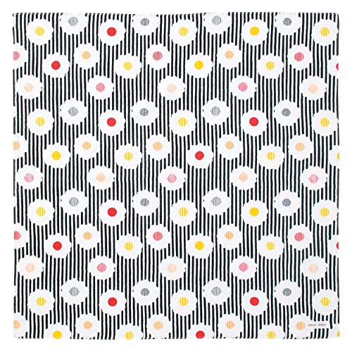 SOU・SOU/ランチクロス/6165008100・Size:ランチクロスPatternName:白菊・パッケージ個数:1・サイズ：約50×50cm・組成：綿100％・生産国：日本・仕様：染料プリント・織りネーム・日本製のなめらかな触り心地...