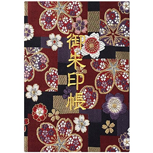 金色刺繍文字／生成り本文/-/-・Color:金色刺繍文字／生成り本文・高価な西陣織の金襴生地で装丁した全48ページ、蛇腹式の特大判サイズ御朱印帳です。・表紙の「御朱印帳」文字は刺繍で仕上げていますので、文字に立体感があります。・本文（ご朱...