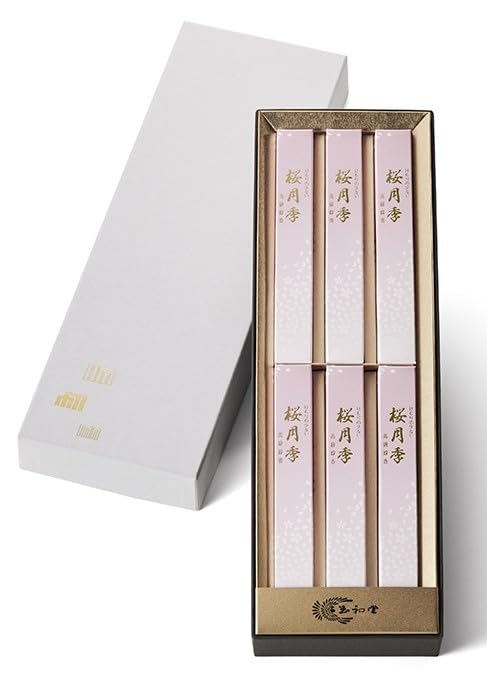 ブラウン/短寸/6133・パッケージ個数:1・和風箱ほんのり甘い桜の香り