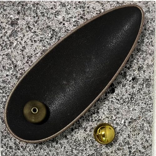 Bronze（銅）/-/TK・Color:Bronze（銅）・【セット内容】香皿×1、スタンド×2（壺頸型／滑球型）・【選べるカラー】ゴールド／シルバー／ブロンズ（全3色）・【サイズ】皿：約11cm×4cm×高さ1.5cm、スタンド：直径約...