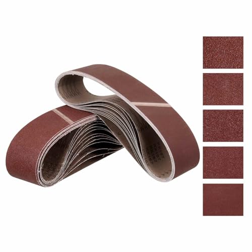 茶色/100mm x 915mm（80/120/150/240/400粒度）/M・Size:100mm x 915mm（80/120/150/240/400粒度）NumberOfItems:22・パッケージ個数:22・【製品詳細】サイズ：1...