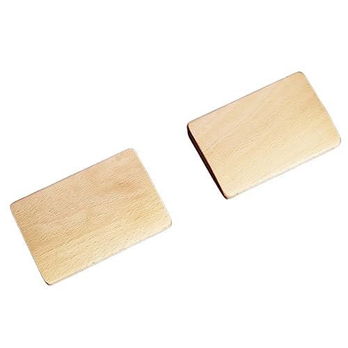 ベージュ/12 x 8 cm/-・MaterialType:ケヤキ・【しっかりサーポート】：手首をしっかりサーポートします。手首を乗せると心地よい感触が伝わります。キーボードのタイピング操作や長時間のPC作業で疲れを軽減します。左右分離した...