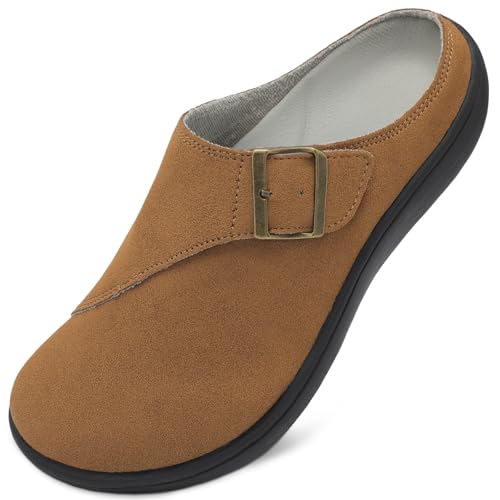 ミニマリストチェスナット/24.5 cm/JW58_Brown_38・Size:24.5 cmColor:チェスナット・この新しいスタイルのレディースクロッグは、スエードレザーのアッパーを採用し、耐久性と美しさを融合させています。調節可能な...