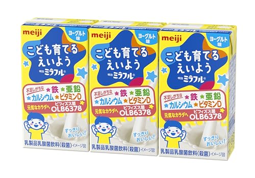 白/125ミリリットル (x 36)/-・幼児向け乳酸飲料商品紹介 ●1歳~6歳のお子さまの成長に重要な栄養素(鉄・亜鉛・カルシウム・ビタミンD)と元気なカラダづくりをサポートするOLB6378菌を配合。 ●スッキリとした甘さでおやつやお食...