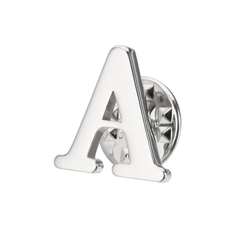英字 Aシルバートーン/標準/-・Style:英字 A・仕様：スタイル：レターA；サイズ：15 x 14 x 10 mm / 0.6 x 0.6 x 0.4インチ（縦×横×高さ）；素材：銅；カラー：シルバートーン；梱包リスト：1個×レターラ...