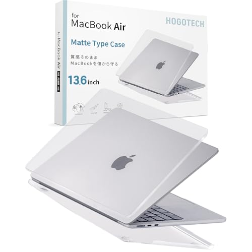 クリア/Air 13.6inch M5/M4/M3/M2/-・Size:Air 13.6inch M5/M4/M3/M2・?【対応機種】 Macbook 13.6inch Air M5：A3449 2026年3月発売モデル／M4：A3240...