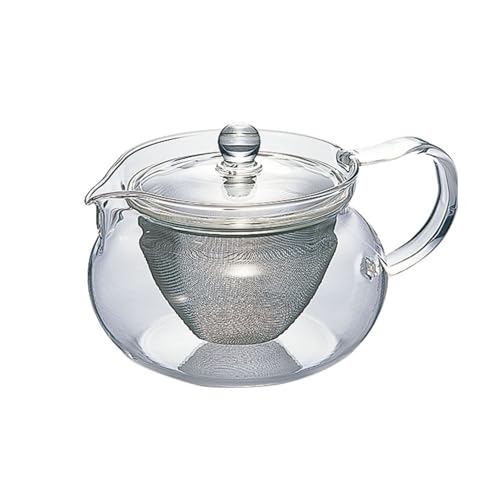 耐熱ガラス透明/450mL/CHJMN-45T・Size:450mLStyle:耐熱ガラスPatternName:茶茶急須 丸・パッケージ個数:1・持ちやすい丸形のツマミ・サイズ:幅155×奥行118×高95mm・日本茶、中国茶、紅茶やハー...