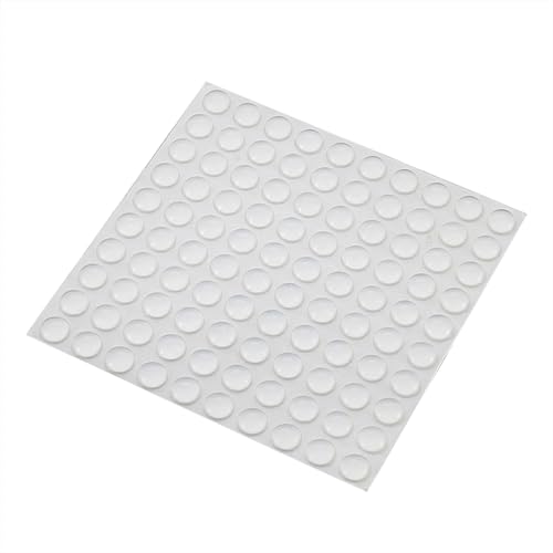 透明/5mm*2mm/无・【パッケージ内容】100粒入りです。材質:シリコンです。形:円形です。色:透明です。サイズ：5mm*2mm。・【多目的】卓上小物・音響機器・スピーカー・タブレット・携帯電話、花瓶など、スーツケース、ズレ落ち防止やキ...