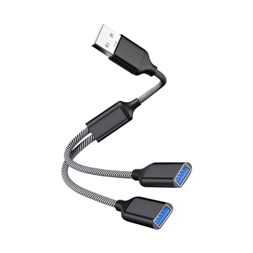 -/1個 USB2.0 1進2出アダプタ充電/-・【プラグアンドプレイ】簡単なプラグアンドプレイにドライバやソフトウェアは必要ありません、手間がかからずに挿入さえすれば直ちに使えます。・【USB分岐器】ポータブルUSB 2.0高速ハブ、2つ...