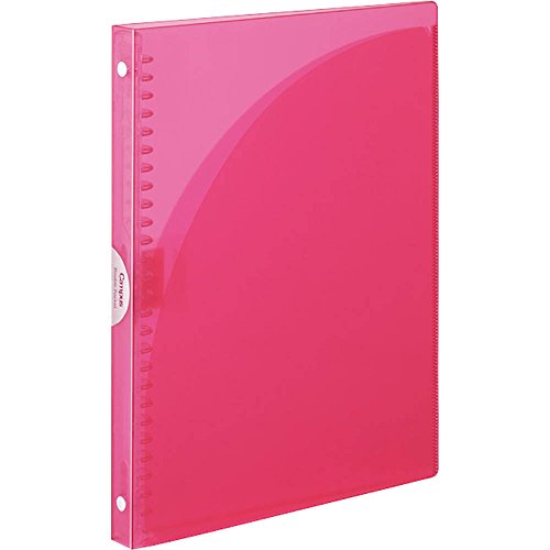 ピンク/B5-S/ル-AP711P・Size:B5-SColor:ピンクPatternName:単品・パッケージ個数:1・寸法:20×215×272mm・サイズ:B5-S・色:ピンク・セット内容:中紙なし・穴数:26穴商品紹介 ●スリムで軽...