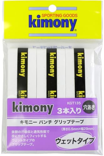 ホワイト/-/KGT135・Color:ホワイト・パッケージ個数:1・素材:ポリウレタン吸水性と通気性が抜群で、穴あきテープの優れもの。穴から、汗を吸い取り、蒸発します。3本入り