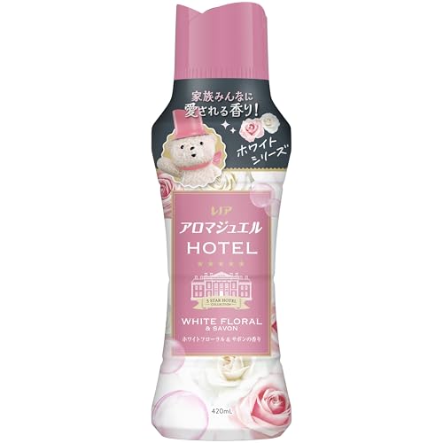 -/本体 420mL/4987176356239・Size:本体 420mLPatternName:ホワイトフローラル&サボン・パッケージ個数:1・家族みんなに愛される清潔感あふれる香り・家族からもみんなからも愛される香りの香り付けビーズ・...