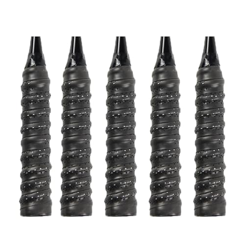 ブラック/グリップバンド ブラック/-・Color:ブラック・【パッケージ】グリップバンド5本入り、寸法： 1100mm x 25mm x 0.7mm (長さ x 幅 x 厚さ)・【高品質材質】テニスグリップベルトは素材PUで、優れた耐摩耗...