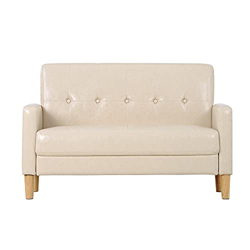 PU レザーベージュPVC/幅108×奥行55.5×高さ68cm/WF283728UAA・Color:ベージュPVCStyle:PU レザー・パッケージ個数:1・商品サイズ(cm): 幅約108*奥行き約55.5*高さ約68 重量:約20k...