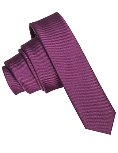 パープル紫の/-/-・Color:パープル紫の・【剣先幅】約4.0cm(エクストラナロータイ) 【長さ】約147cm・一般的なナロータイ(6.0cm)より、更に細幅な4.0cm幅のエクストラナロータイ。この幅でしか出せない華やかさが、あなた...