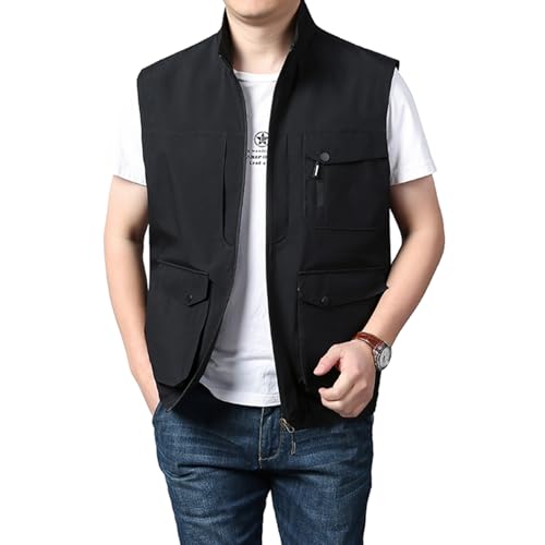 ブラック/5XL/-・Size:5XLColor:ブラック・収納性を重視したあらゆるアウトドアに対応できるベスト、機能性とファッション性を兼ね備えた、しっかりシルエット仕上がりにすることで決めすぎずカジュアルな着こなしを楽しめます。・ジッパ...