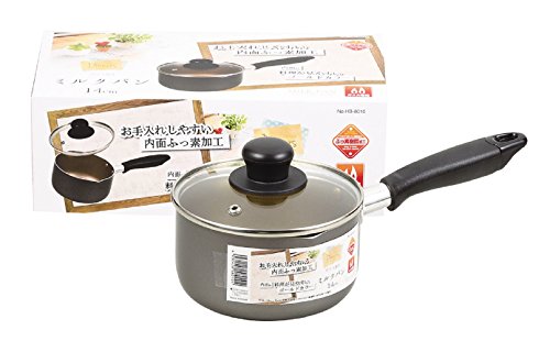 グレー/1.1 L 直径 15 cm/HB-8010・Size:1.1 L 直径 15 cm・パッケージ個数:1・サイズ:(約)全長29.5×幅15×高さ12.5cm・本体:表面加工/内面/ふっ素樹脂塗膜加工、外面/焼付け塗装・材料の種類:...