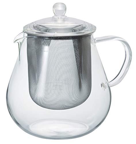 クリア透明/700mL/CHC-70T・Size:700mLStyle:クリア・パッケージ個数:1・【大きい茶こし】 茶葉が広がり、かつ少量のお湯でも抽出しやすいような大きな茶こしが特徴。 大きい茶こしなので、茶葉がゆったりとジャンピングし...