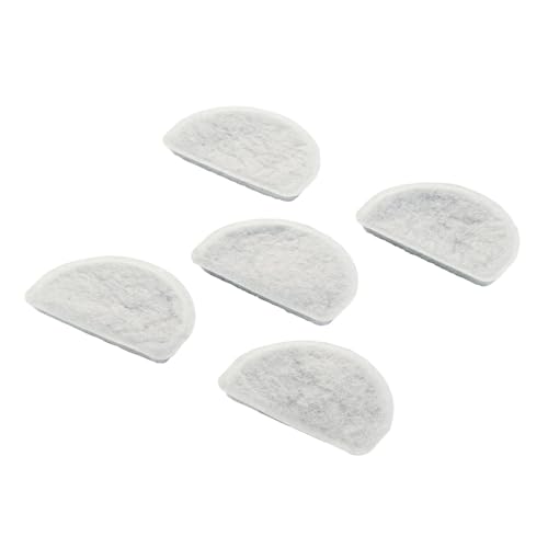 ホワイト/-/PET-WD03FT5・PatternName:(2) 交換用フィルター・パッケージ個数:1・エレコム バッテリー内蔵コードレス自動給水器流水タイプ(犬・猫用)「サイレントアクア」(型番:PET-WD03WH)専用の交換用軟水...
